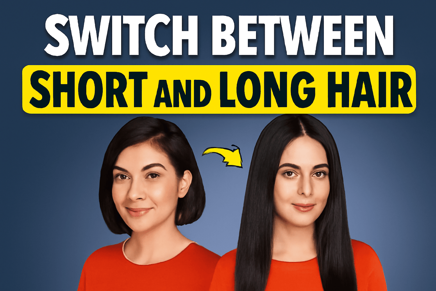 How Film Stars Switch Between Short and Long Hair Overnight
