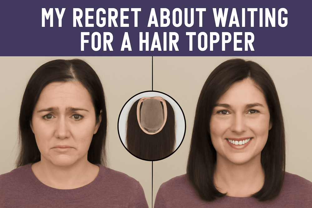 I Waited Too Long to Try a Human Hair Topper Here’s What I Regret Most